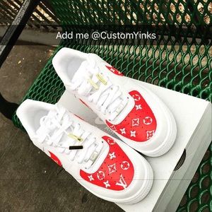 Nike | Shoes | Nike Air Force X Lv Custom Shoe | Poshmark